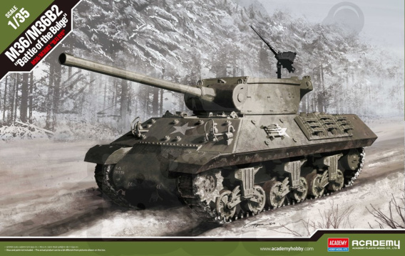 Battle-Models > Academy 13501 M36B2 US Army Battle of the Bulge 1:35